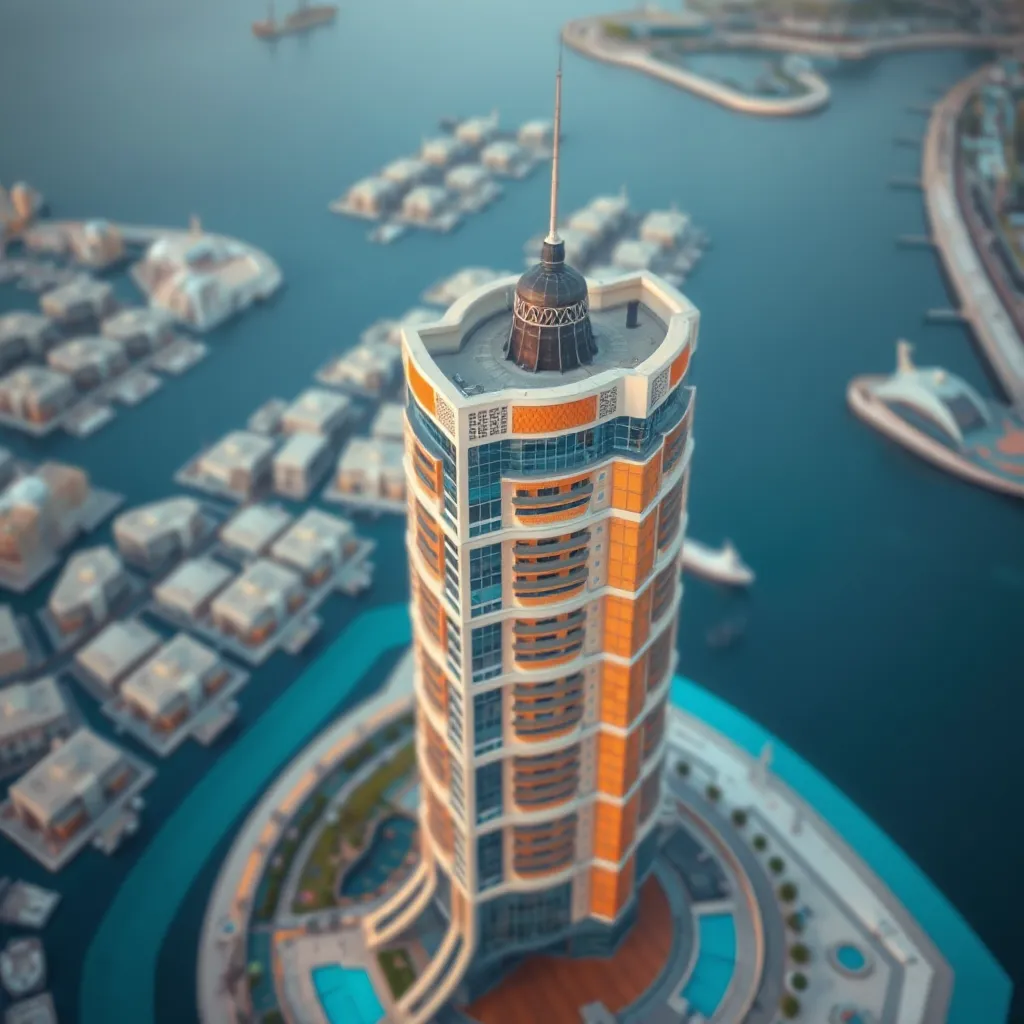 Exploring Dolphin Tower: Dubai's Architectural Gem
