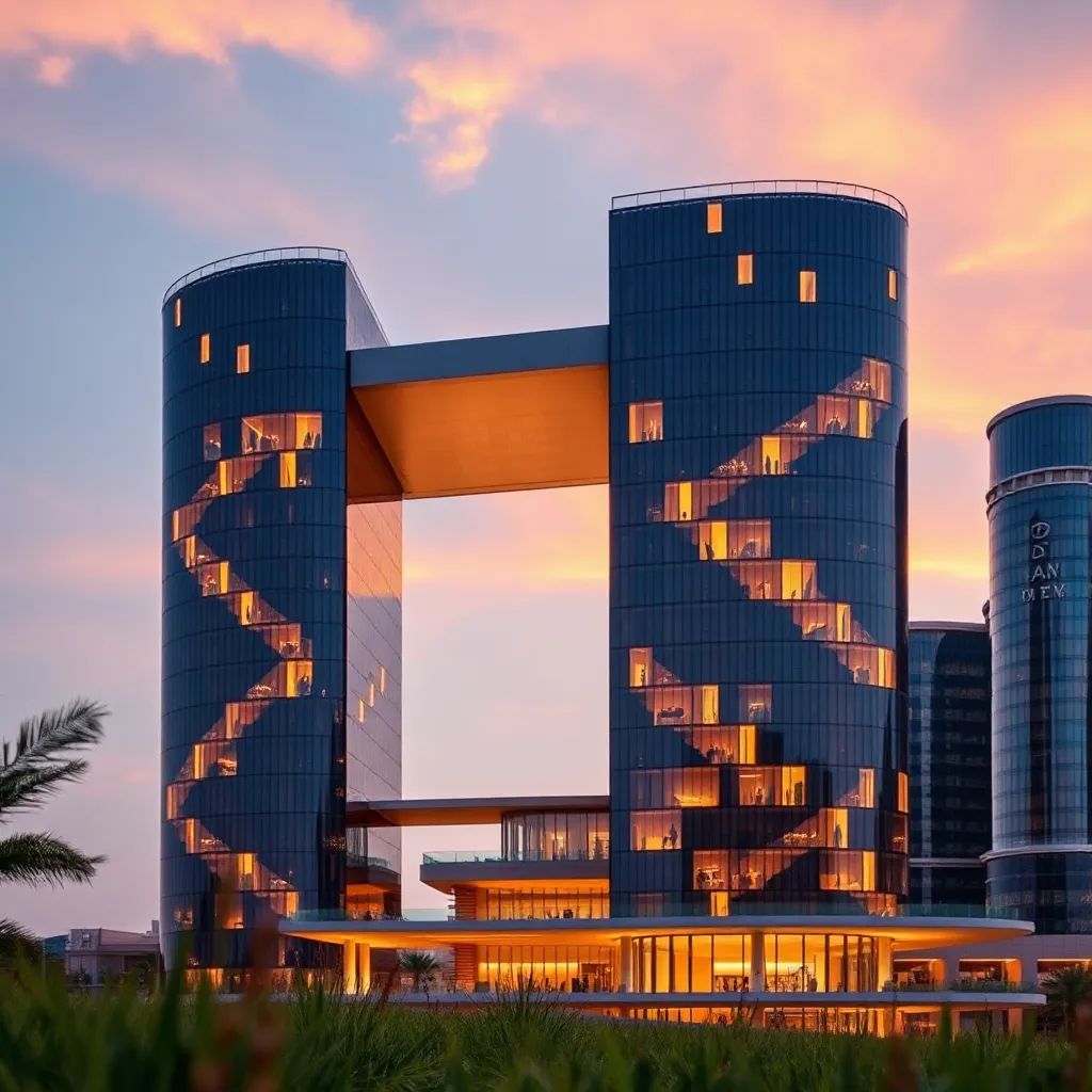 Exploring the Luxury of the Binary Tower by Omniyat
