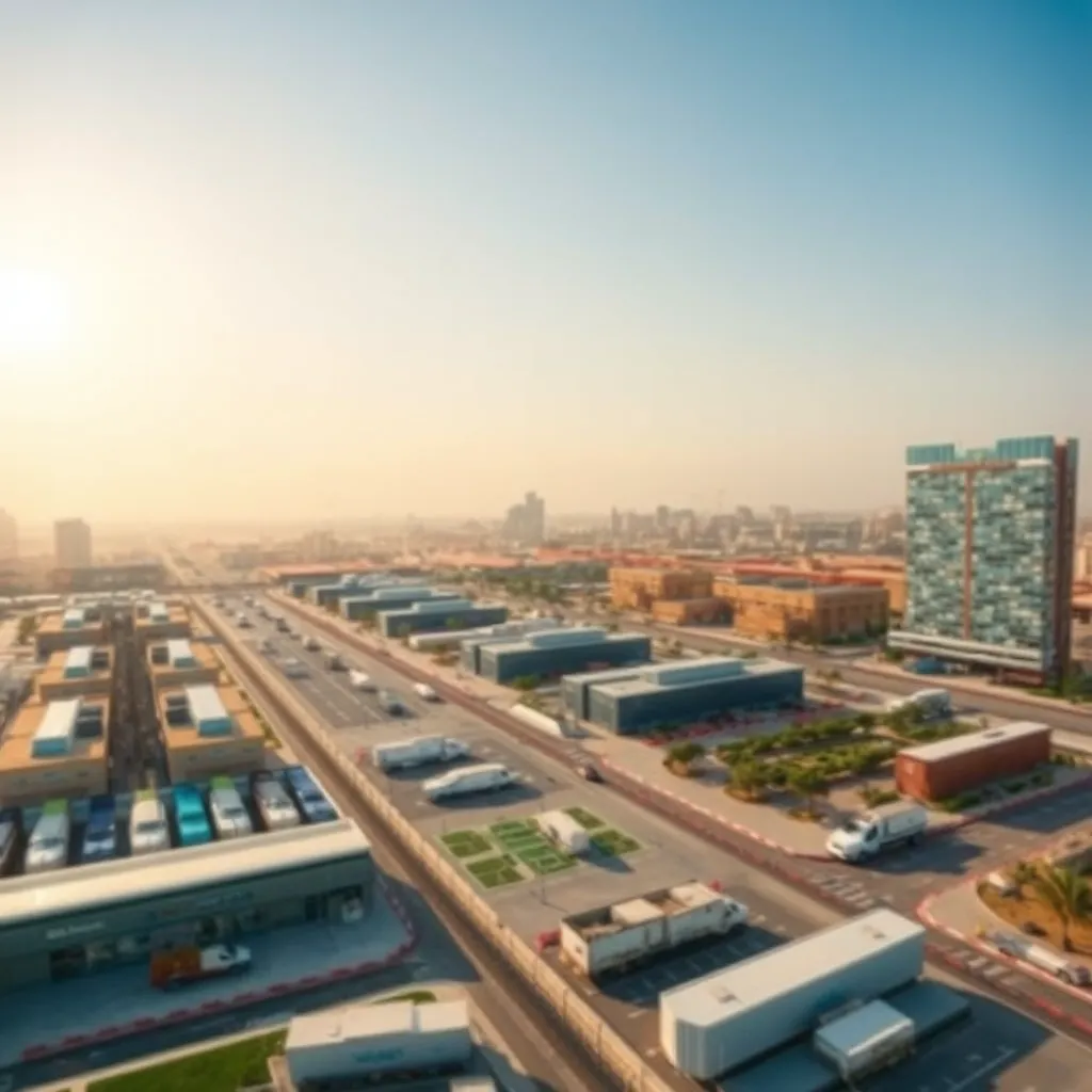 Exploring the Jebel Ali Industrial Area in Dubai